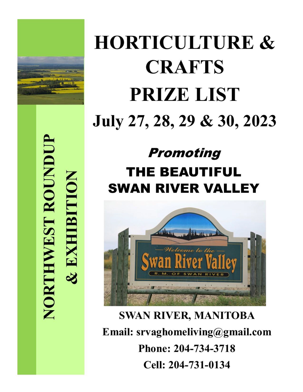 Horticulture & Craft Prizes | Northwest Round Up & Exhibition